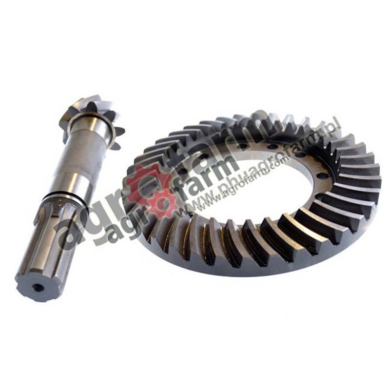 Attack Shaft + crown wheel 9X37 Massey 3764020M91